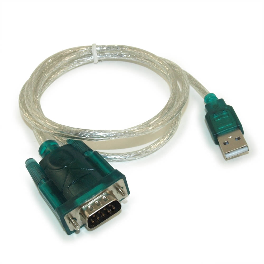 3ft USB Type-A to Serial (DB9 Male RS232) Converter Cable - Walmart.com