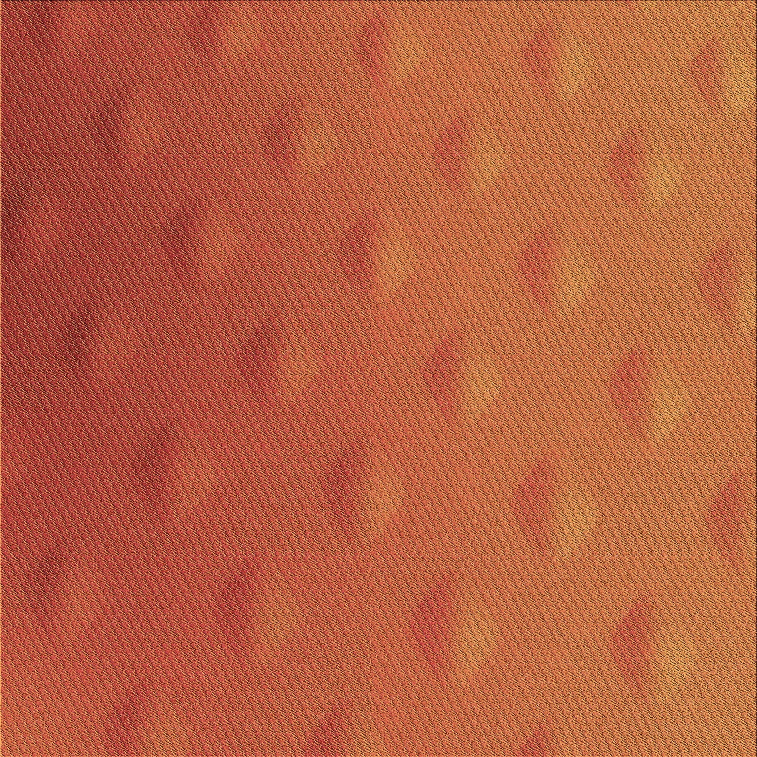 Ahgly Company Indoor Square Patterned Neon Orange Area Rugs, 6' Square ...