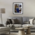 Stupell Industries Gentleman Squirrel Composing Black Framed Print ...