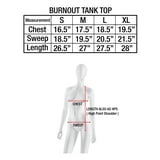 Tough Cookie's Women's Plain Burnout Racerback Workout Tank Top ...