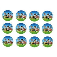 24 Ballet Ballerina tutu pumps Cake Toppers ABPID04331 - Walmart.com