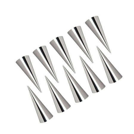 Xinxinyy Kitchen Cream Horn Cones Molds cones croissant cone maker horn ...