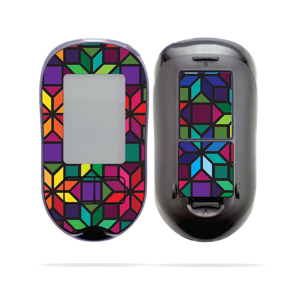 Skin Decal Wrap Compatible With Accu-Chek Aviva Plus Sticker Design ...
