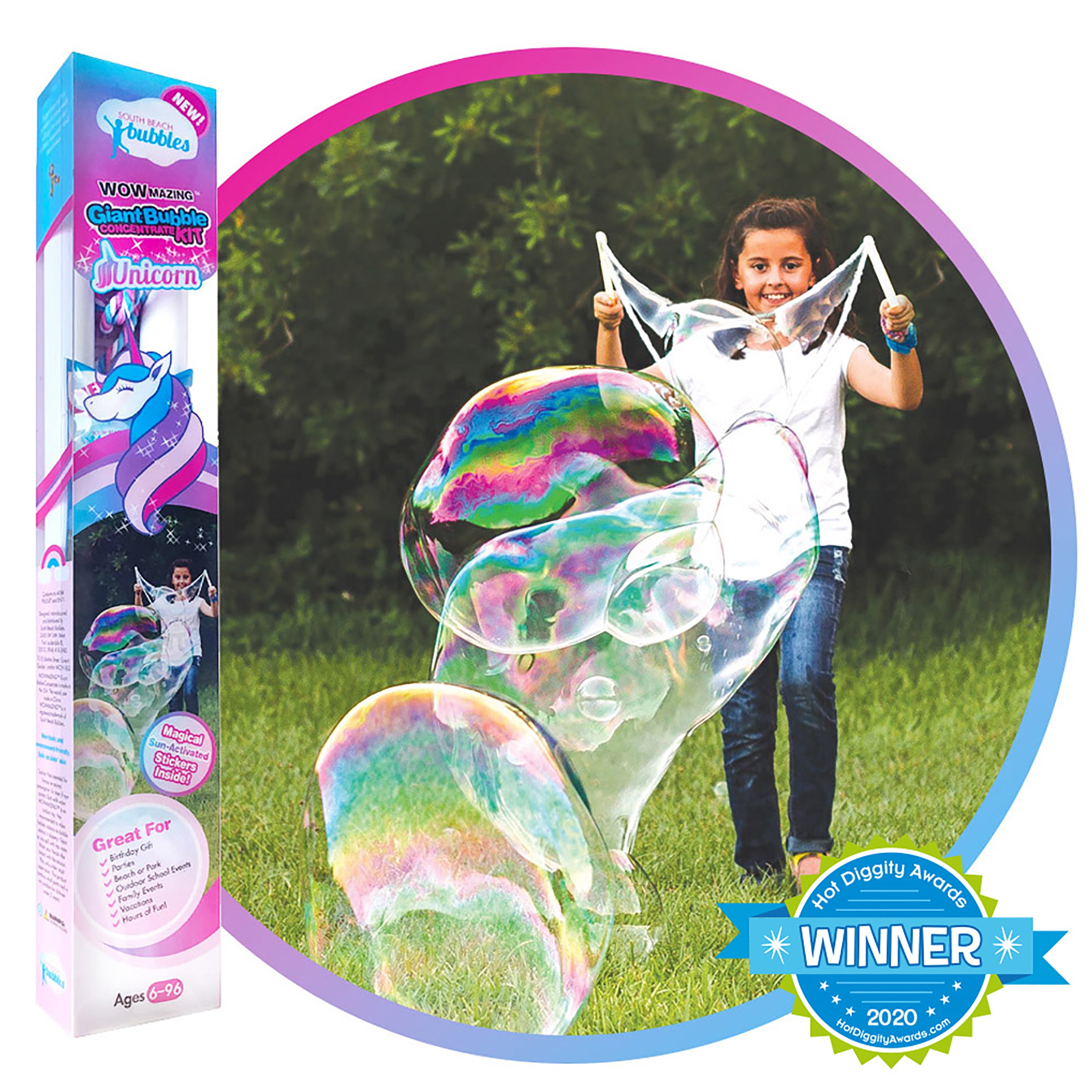 WOWmazing Unicorn Giant Bubble Kit - Walmart.com