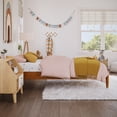 AFI Pasadena 12" Light Toffee Solid Wood Low Profile Platform Bed, Twin ...