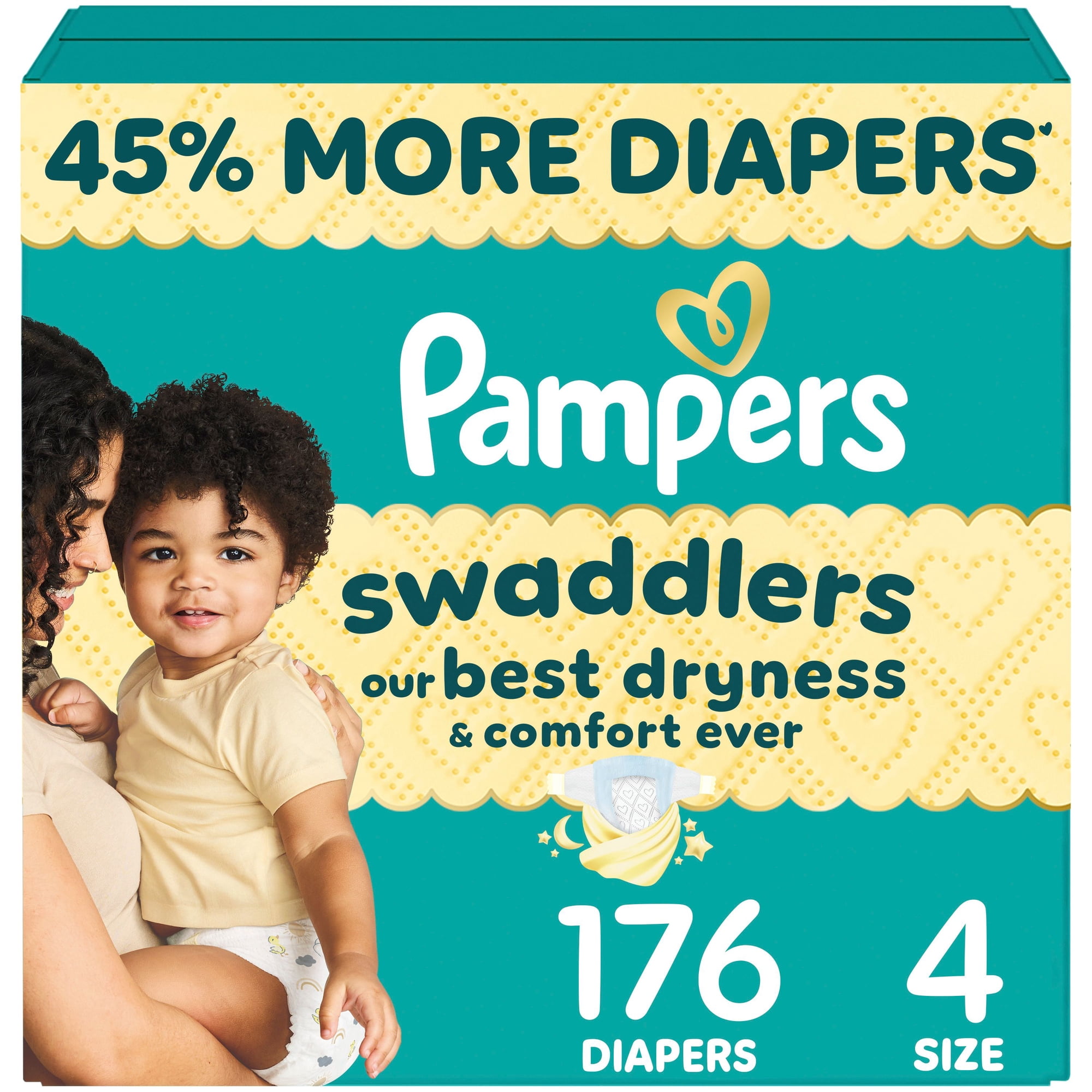 Click here for Pampers Swaddlers Diapers  Size 4 (15-34 Lbs)  Abs... prices