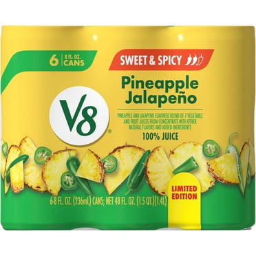 V8 +Energy Variety Pack, 6 Flavors, 8 fl oz Cans, Caffeine & Vegetable ...