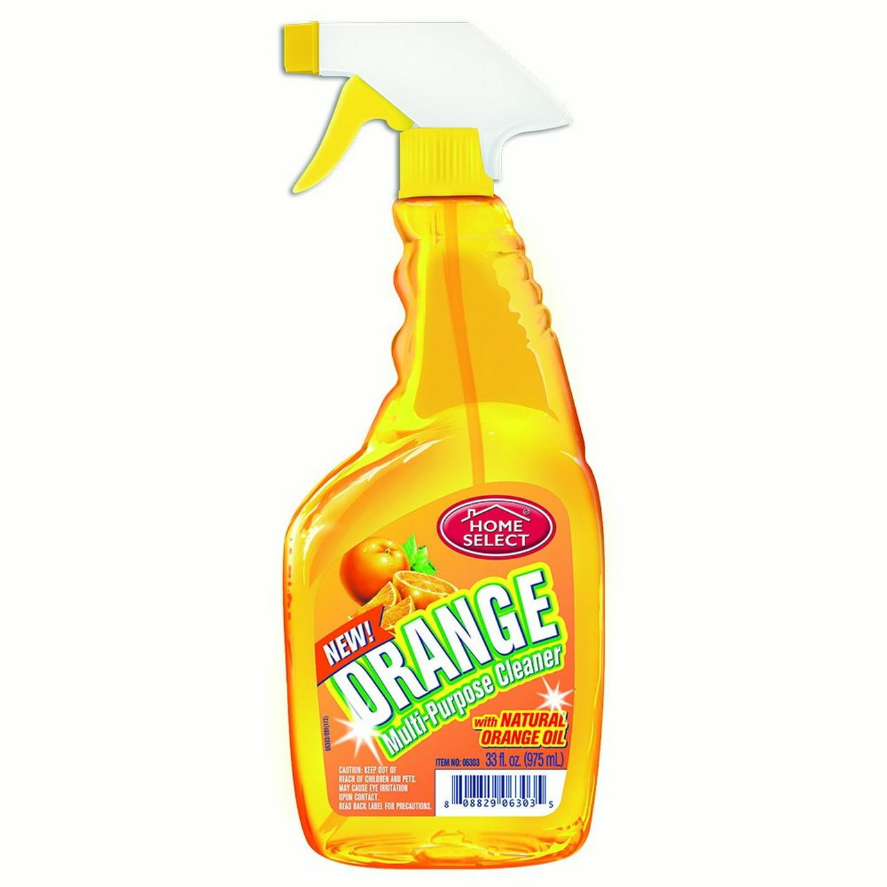 Home Select Multi-Purpose Cleaner, Orange, 22 Oz - Walmart.com