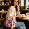 Beautynvta Cute Floral Drawstring Bucket Bag for Women, Flower Tote ...