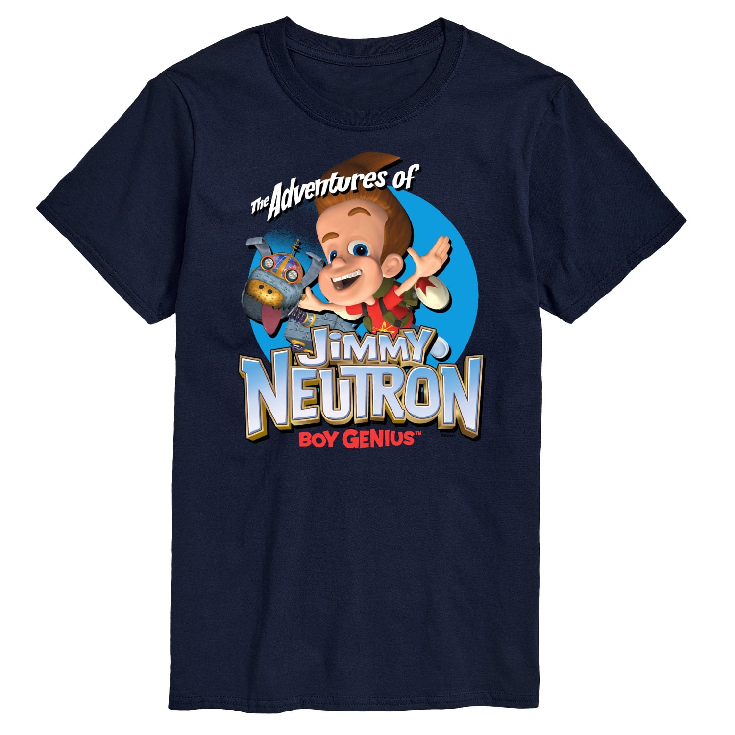 Jimmy Neutron - Boy Genius - Men's Short Sleeve Graphic T-Shirt ...