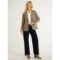 Free Assembly Women’s Single Breasted Blazer, Sizes XS-XXL - Walmart.com