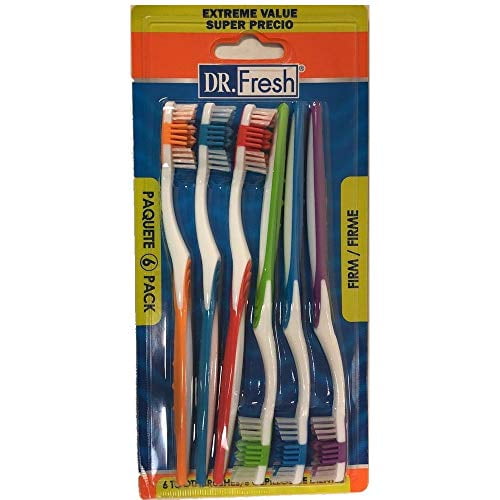 Dr. Fresh Toothbrush Velocity Soft Bristles 5 Pack - Walmart.com