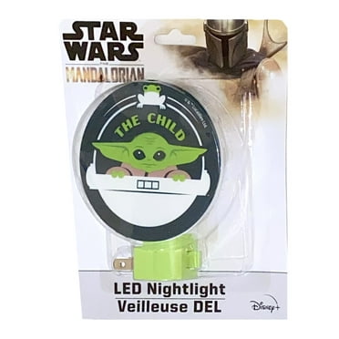 Disney Star Wars, Mandalorian (Baby Yoda), Battery Operated, 3D, LED ...