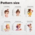 6Pcs Cute Cartoon Art Light Switch Stickers 7x7 Inch Cartoon Character ...