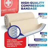 "Mighty-X Premium Elastic Bandage Wrap - Reusable Health Support Wraps ...