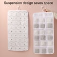 Honrane 6/12/18 Grids Storage Bag Multifunctional Side Storage Non ...