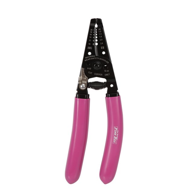 7-Inch Spring Loaded Wire Strippers and Cutters, Pink - Walmart.com