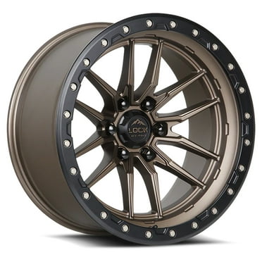 Lock Offroad Yosemite 20x10 5x127 -18et 71.5 Matte Desert Bronze w ...