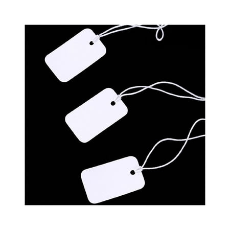 90 Pieces Marking Tags Display Label with packs string display tags ...