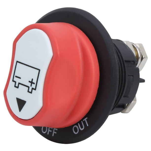 Battery Switch 100A Isolator Disconnect Power Switch, 2 Position ...