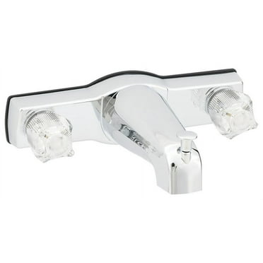 "Bristol Utopia 8"" Chrome Tub & Bathroom Shower Faucet for Mobile ...