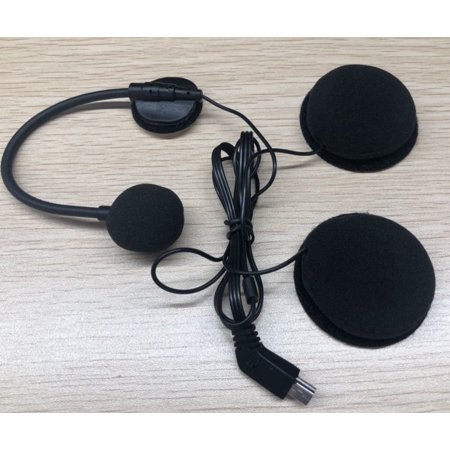 ViiTech Motorcycle Half Helmet Headset Earphone with Anti-Interference ...