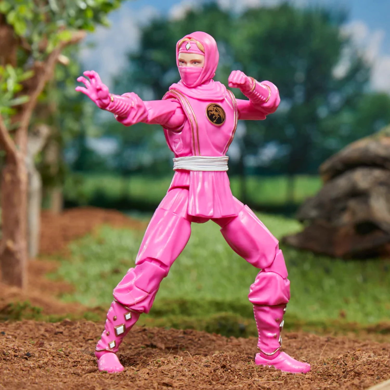 Power Rangers Lightning Collection Mighty Morphin Ninja Pink Ranger ...