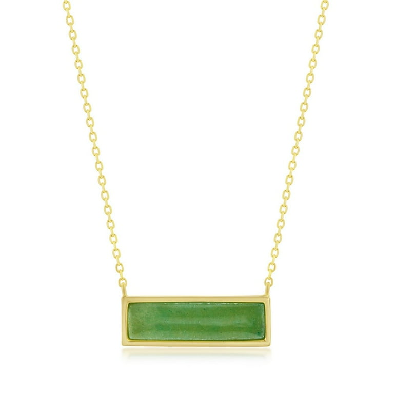 Rectangular Jade Pendant Chinese