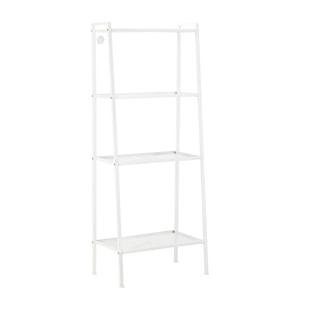 EasingRoom 4-Tier Bookcase Bookshelf Wall Mounted,White - Walmart.com