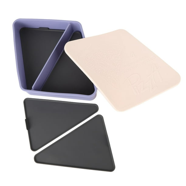 Pizza Storage Container,Silicone Pizza Pack Box Pizza Slice Cake Box ...
