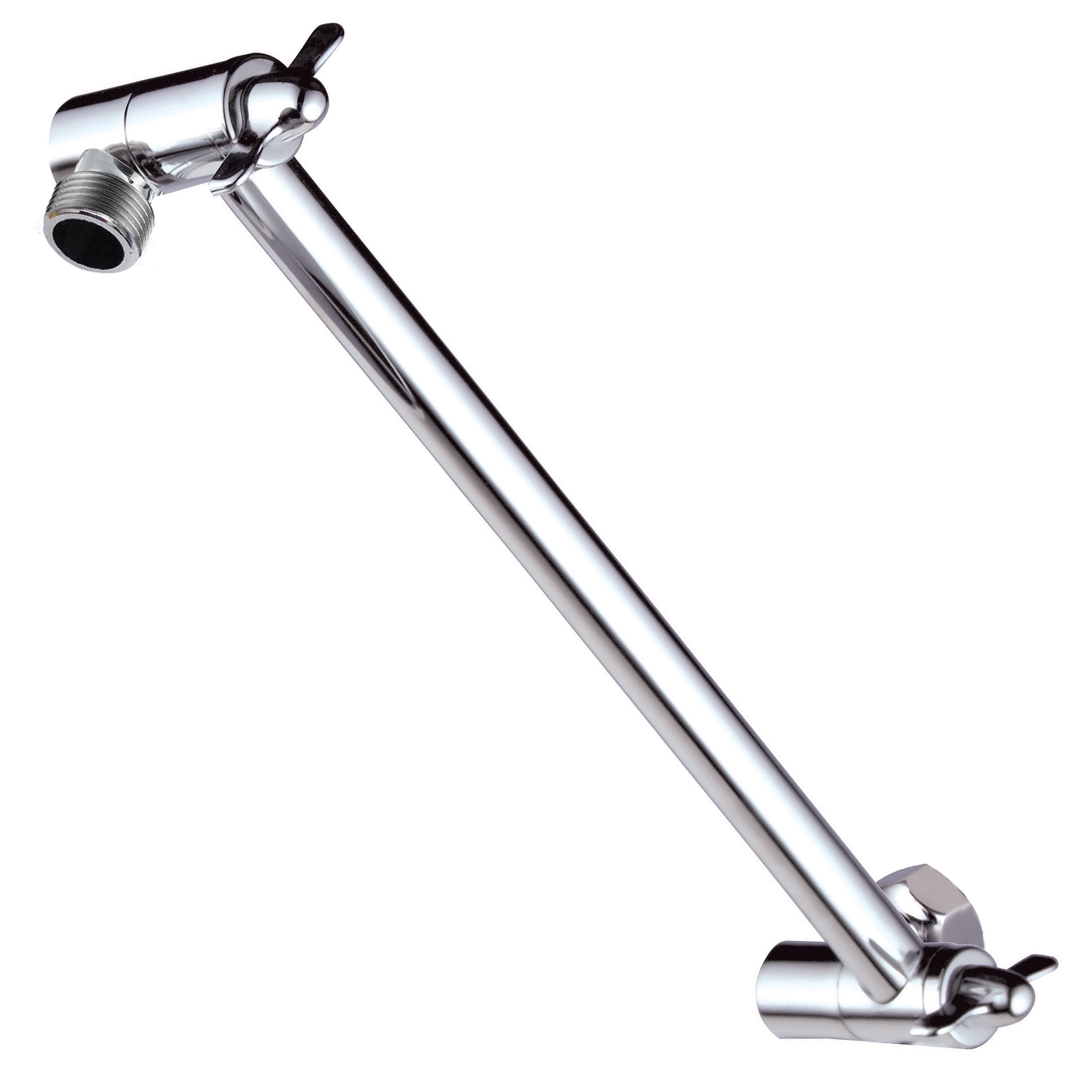 HotelSpa 11-inch Brass Height/Angle Adjustable Extension Arm, Chrome ...