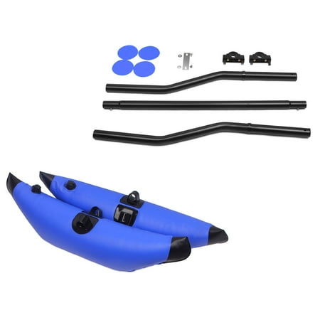 Destyer Kayak Inflatable Fishing Boat Standing Buoyant PVC Water Sports ...