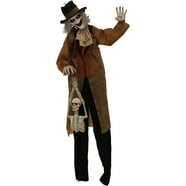 8 Feet Giant Animated Skeleton for Halloween Display & Party Decor ...