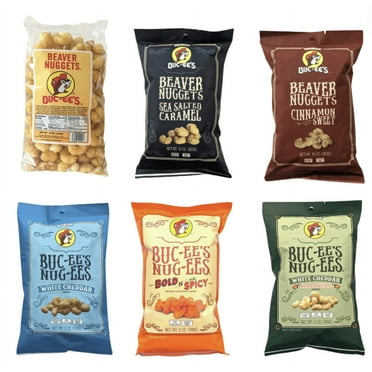 Buc-ee's Beaver Nuggets Caramel Coated Corn Puff Snacks 13oz - 2 Bags ...