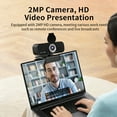 Plug and Play USB Camera Featuring Wide Lens with 90-Degree View ...