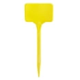 2026 20Pcs Yellow T-Style Plant Labels, Thickened Plastic Garden ...