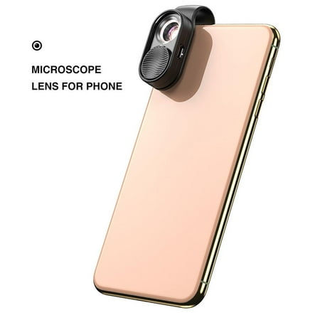 APEXEL 100X Microscope Lens Mobile Phone High Magnification LED lenses ...