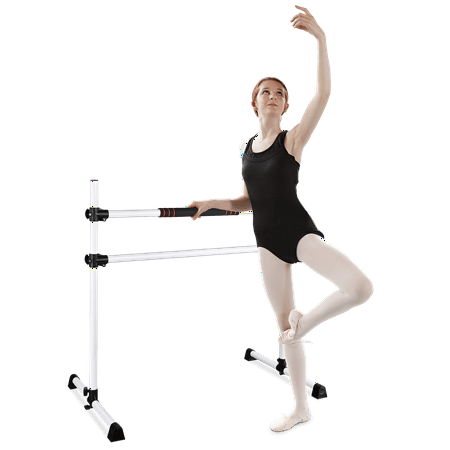 Yescom 4 Ft Ballet Barre Double Bars Height Adjustable ortable Stretch ...