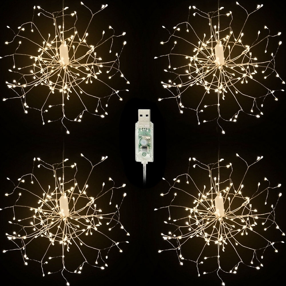 Click here for Generic 4pack Firework Lamp 120 Led Copper Wire De... prices