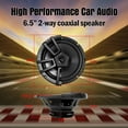 HYANKA 6.5 Car Speakers Auto Bass System, 500W Max 2-Way Coaxial Audio ...