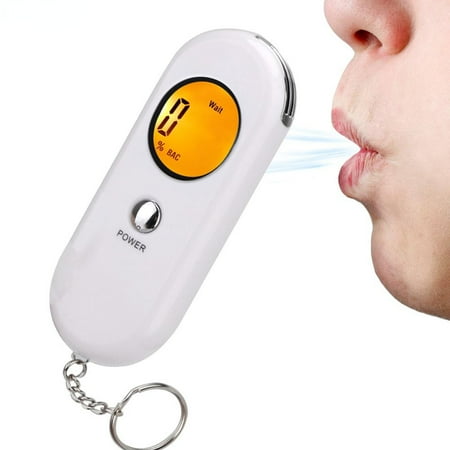 SICED Alcohol Test Detection Device Keychain Breath Analyzer Detector ...