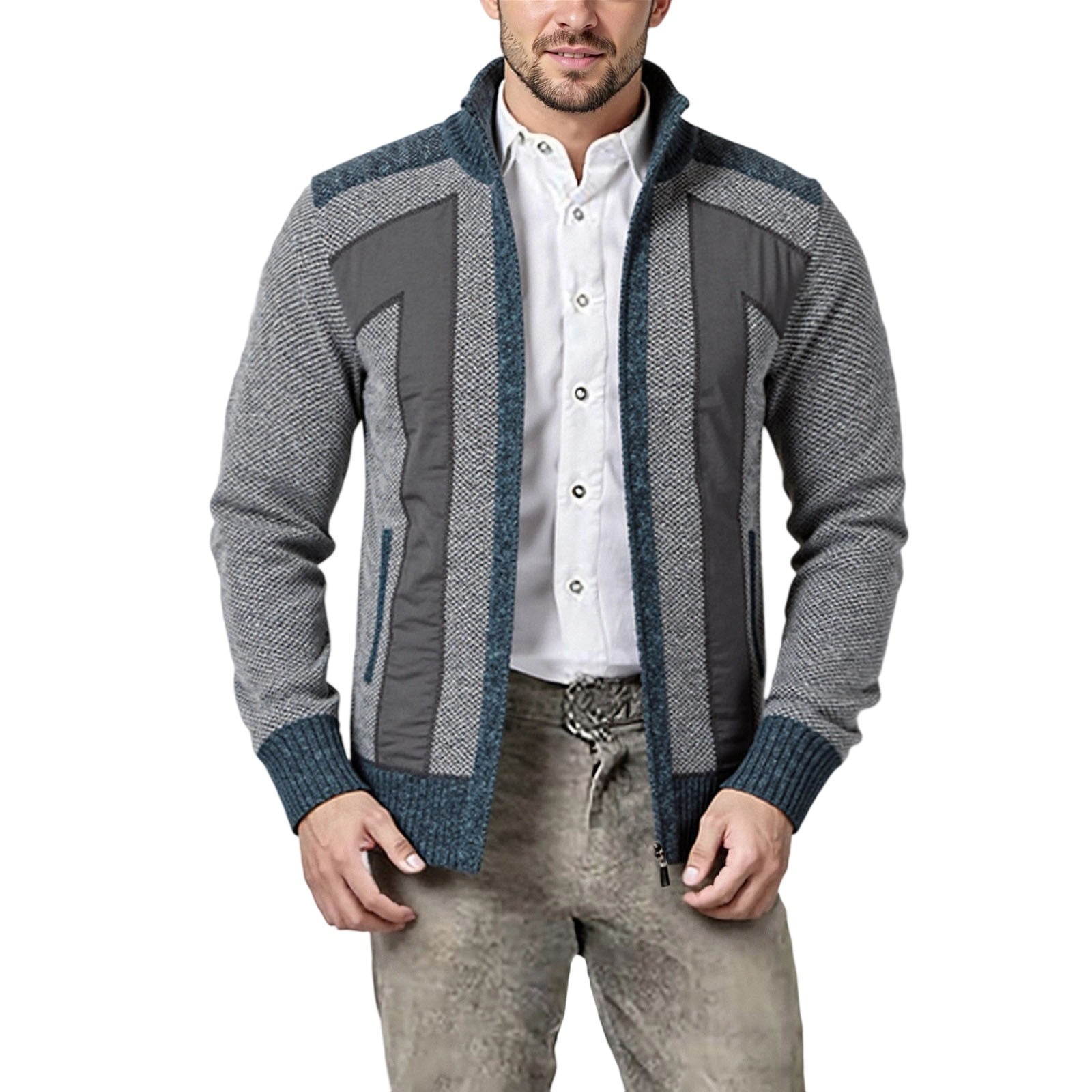Click here for Tinz Mens Cardigans Casual Cardigan Knitwear Styli... prices