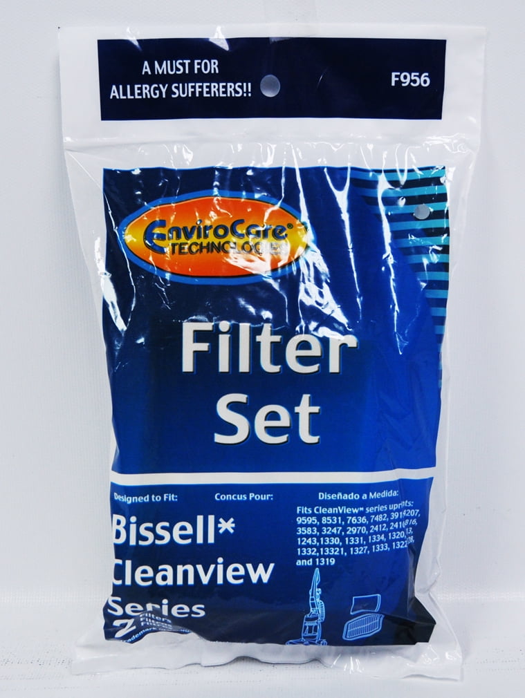 Envirocare Bissell Cleanview Series Filter Set F956 - Walmart.com