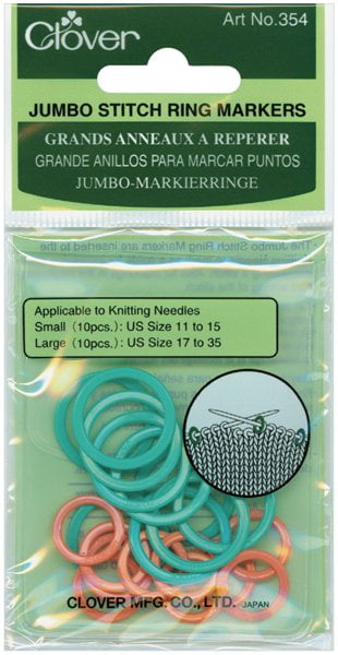 Jumbo Stitch Ring Markers-20/Pkg | Walmart Canada
