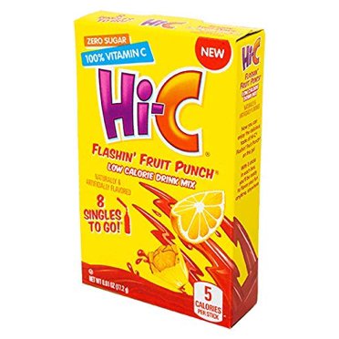 Hi-C GRABBIN' GRAPE LOW CALORIE DRINK MIX, Singles To GO , Sugar-Free ...