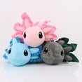 Axolotl Plush Salamander Lizard Multicolor Cute Fish Doll Hexagonal ...