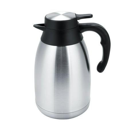 Vacuum Insulated Water Pot, Stainless Steel Tea Pot, Coffee Pot 2L / 1 ...