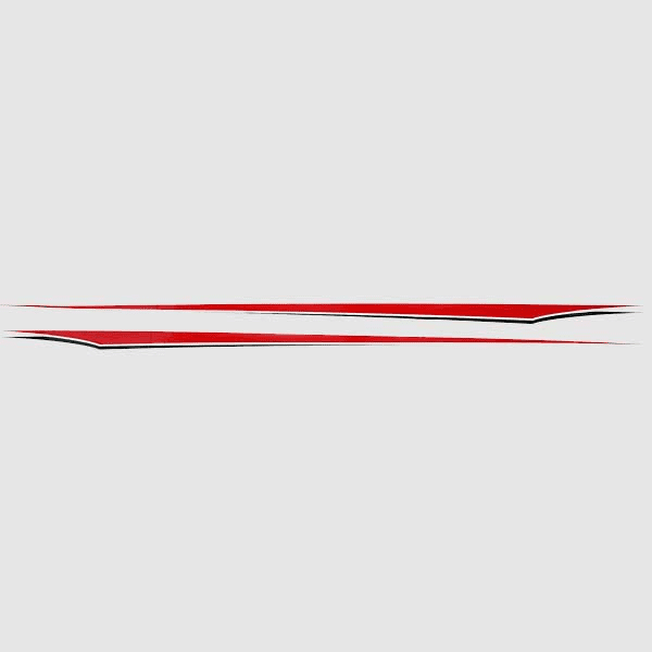 Tracker Boat Emblem Decal Sticker | Fishing Boat Red (Set of 2 ...