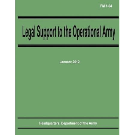 Legal Support to the Operational Army (FM 1-04) | Walmart Canada