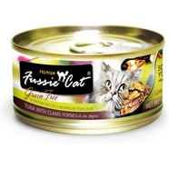 Fussie Cat Premium Tuna with Mussels Formula in Aspic 24ct Case 2.82oz ...